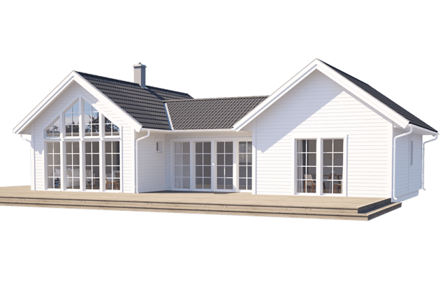 Torekov - en husserie av Hudikhus | Enplanshus